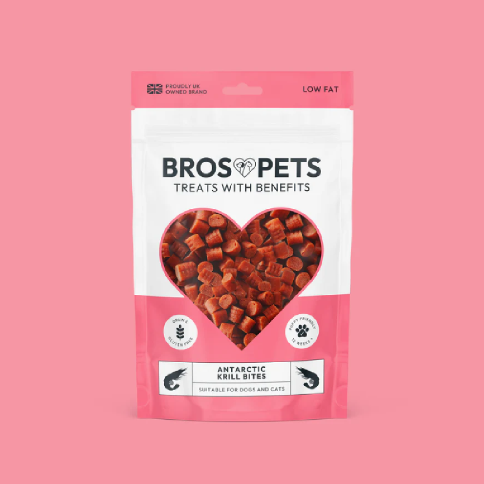 Bros Antarctic Krill Bites 100g – Natural Treats Bristol