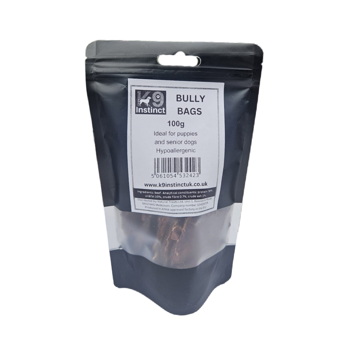 Bully Bags 100g – Natural Treats Bristol