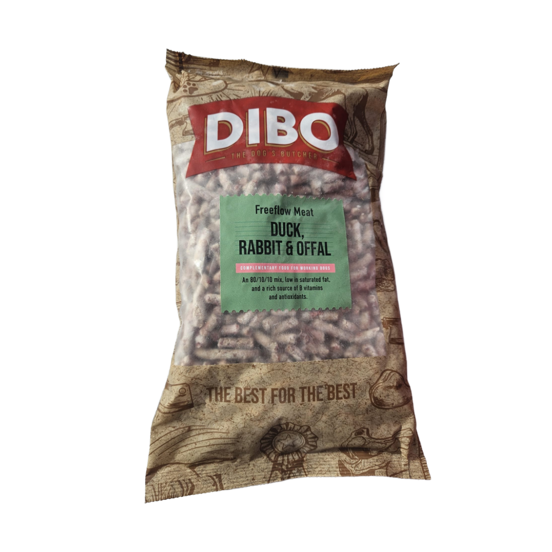 Dibo Duck/Rabbit/Offal 1kg – Natural Treats Bristol