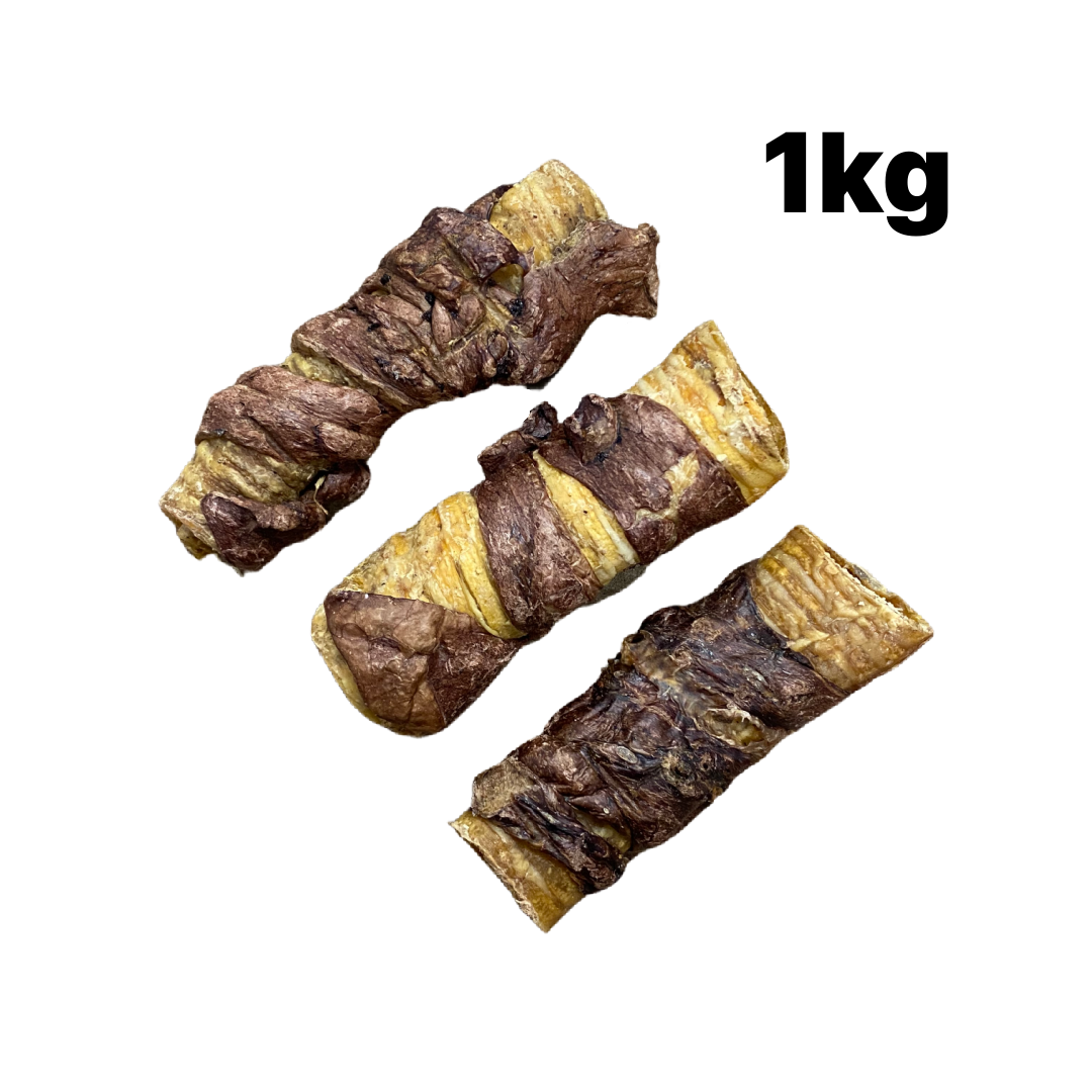 Wrapped Buffalo Trachea 1kg – Natural Treats Bristol